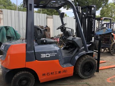 China 3-Ton Capacity Used Toyota Forklift Affordable Solution For Construction for sale