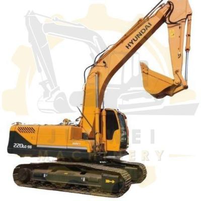 Китай 22 тонны Использованный экскаватор Hyundai 220LC 220 305LC 1,6 м3 емкость ведра Корея Части машины продается