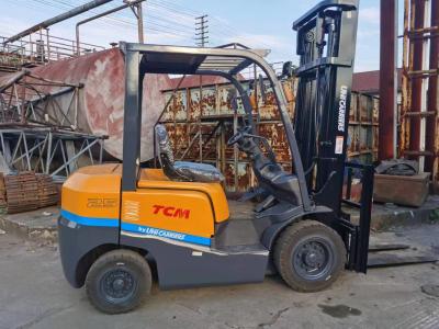 China 2.5 Ton TCM Forklift in Japan FD25 with 1755 x 800 x 2068 mm Dimensions Reasonable for sale