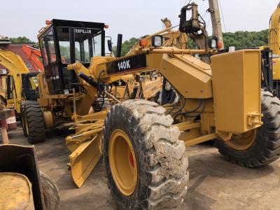 Cina CAT 140k Motor Grader di seconda mano Caterpillar 140G 140K 140 Hydraulic Cylinder Grader in vendita