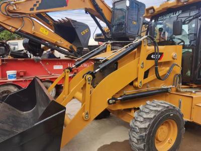 China Backhoe Loader Mini Wheel Loader Used Caterpillar 420F 4X4 for Versatile Applications for sale