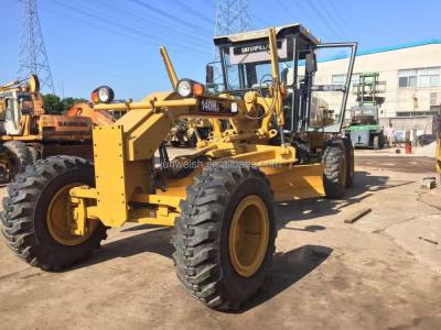 China 140h Utilização de segunda mão CAT Motor Grader com e Huade válvula hidráulica 140G 140K 140 à venda