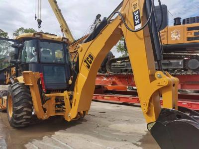 China 4-wheel Drive Backhoe Excavator Loader JCB 3CX 4CX with BOXINHUASHENG Hydraulic Valve for sale