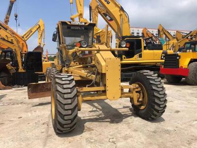 Cina CAT 140K Motor Grader Giappone utilizzato in negozi di materiali da costruzione con e 132kW potenza nominale in vendita