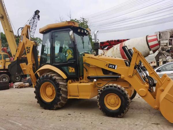 Quality USED JCB 4CX backhoe loader excavator mini JCB 3CX 4X4 with machine weight of for sale