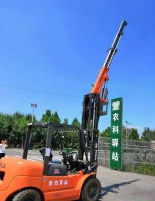 China 1755 x 800 x 2068 mm Multifunction Forklift with Telescopic Handler and Lifting Tools for sale