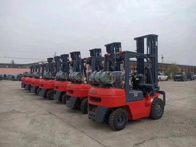 China 3.5 Ton Propane Forklift with EPA Engine and Fork Width of 685mm for sale