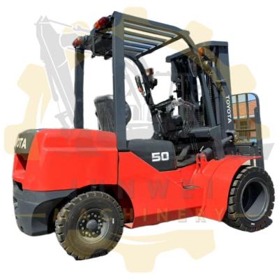 중국 5 톤 디젤 포크 픽터 일본 ISUZU 엔진과 포크 포지셔너 판매용