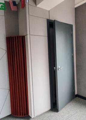 Cina Porta insonorizzante Porta acustica professionale per cinema di centro commerciale Isolamento acustico in vendita