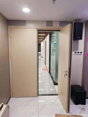 China Groothandel 40DB Stalen geluidsdichte deur Branddichte deur Dubbele deur Te koop