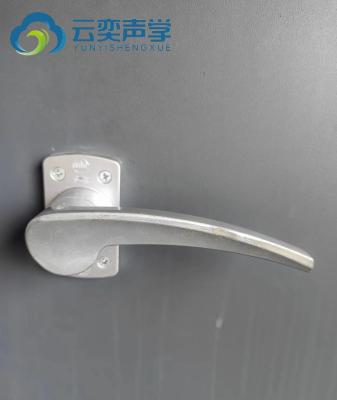 Cina Disegno semplice Finestra di vetro personalizzabile Grigio Antirugine Acciaio Porte insonorizzate in vendita