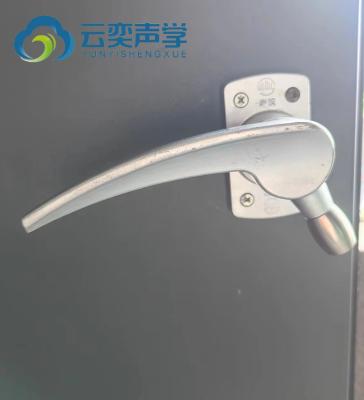 Cina Disegno semplice Finestra di vetro personalizzabile Grigio Antirugine Acciaio Porte insonorizzate in vendita