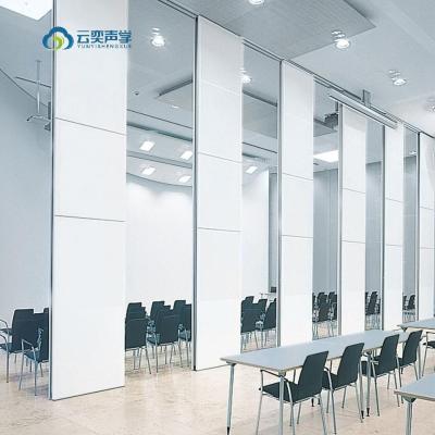 China Parede móvel Sala de conferências à prova de som Parede divisória móvel Divisor de parede Sistema de divisória deslizante dobrável à venda