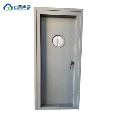 China Fabrieksvoorziening Branddichte akoestische staal Houtcomposite geluidsdichte deuren Drum Room Laboratorium Te koop