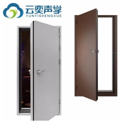 Cina Cina Produttore Casa Porta d'ingresso Disegni Di Sicurezza Porta insonorizzata in acciaio in vendita
