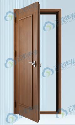 China Redução de ruído Porta à prova de ruído com meio quadro de porta e limiar à venda