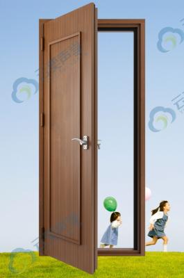 China Moderno de aço inoxidável Design de porta única Soundproof Porta de segurança de aço para casa à venda