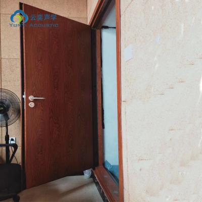 Cina Porta isolante acustica Porta insonorizzata per studio porte sonore nominale Isolazione acustica doppia porta soffitto acustico porta interna in vendita