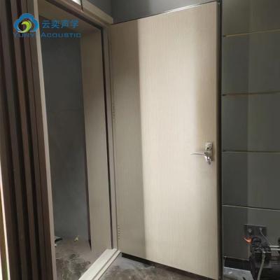 Cina Porta acustica isolante acustica con vetro acustico 60 minuti porta singola acustica ignifuga STC 45dB in vendita