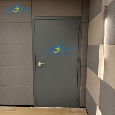 Cina Porta acustica Isolamento acustico Porta 60 minuti resistenza al fuoco Porta singola per sala batteria Sala pianoforte Sala studio in vendita