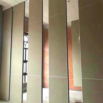 China High Space Acoustic Operable Partitions , Soundproof Retractable Wall for sale