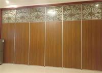 China Operable Hanging Partition Walls System With Fully Retractable for sale
