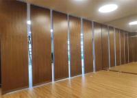 China Operable Hanging Partition Walls System With Fully Retractable for sale