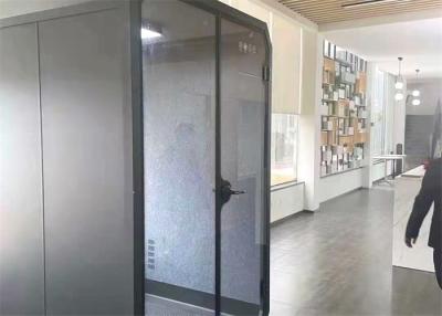Cina Baccelli di riunione insonorizzati della doppia della persona cabina acustica di alluminio dell'ufficio in vendita