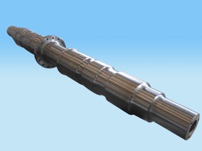 China Powered or Non-Power AAR Railway Hollow Axle for Railcar or Locomotive for sale