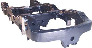 China Railway Locomotive Bogie Frame for GE for sale