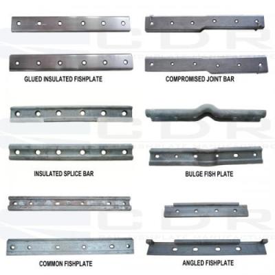 China Steel Rail fish Plate For Sleeper for sale