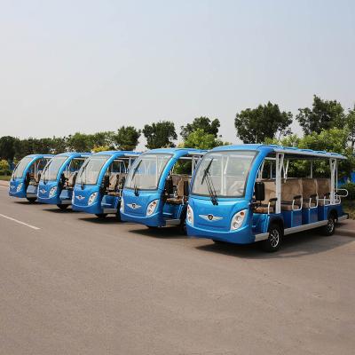 China 14 Person Electric Mini City Bus GD14-A14F for sale