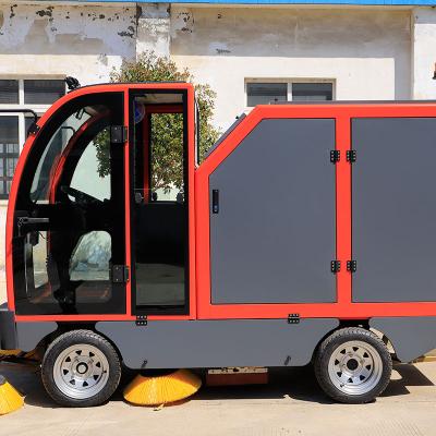 China New Hotels Hygiene Four Wheel Sweeper for sale