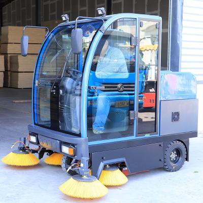 China Electric Industrial Road Sweeper Road Machine Road Sweeper Truck Cleaning Sweeper for sale
