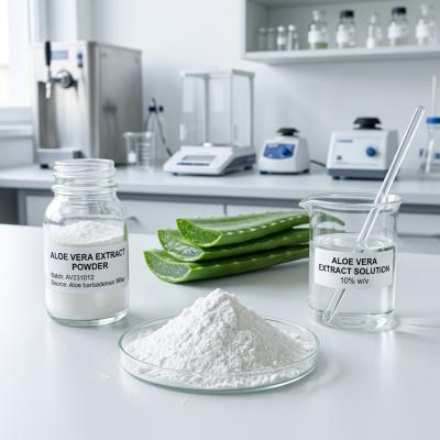 China Premium Aloe Vera Extract  10:1 Concentrate / Freeze Dried Powder Water Soluble for sale