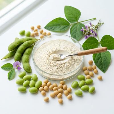 China Standardized Genistein & Daidzein Glycine Max Soybean Seed Extract Premium for sale