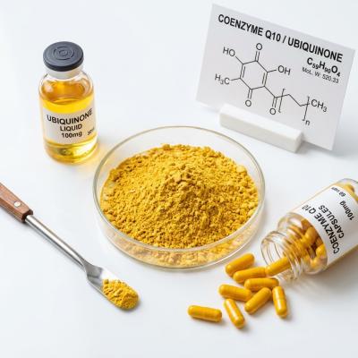 China High Purity Ubidecarenone Coenzyme Q10 Powder For Energy Production Anti Aging for sale