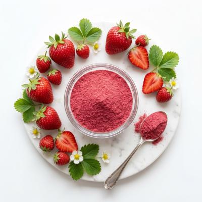 China Strawberry Powder FVP-20 Authentic Fruit Essence Premium Fruit And Veggie Powder for sale