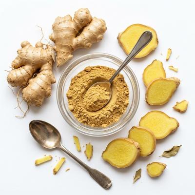 China Low Temp Air Drying Ginger Powder Potent Bioactive Spice Concentrate for sale