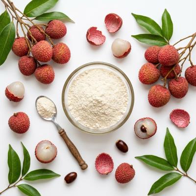 China Exotic Tropical Flavor & Vitamin C Boost Fruit And Vegetable Powder  Lychee Powder for sale