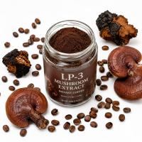 China LP-3 Functional Mushroom Extract Instant Coffee  Focus & Immunity Blend for sale