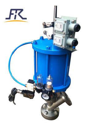 China Pneumatic Tank Bottom Angle Valve ,tank bottom valve,Slurry Angle Tank Bottom Valve,vessel bottom valve for sale