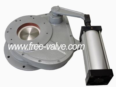 China Pneumatic Ceramic Rotary Anti wear gate valve ,Anti wear ceramic rotary gate valve ,ceramic gate valve for sale