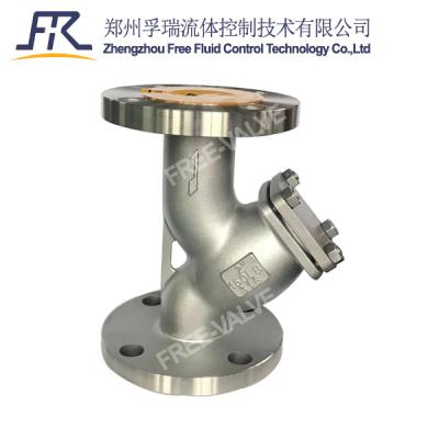China ANSI API SS304/SS316 Stainless Steel&Cast Steel&Cast Iron Filter Flange RF Water Y Type Strainer CF8/CF8m/A216/Wcb for sale