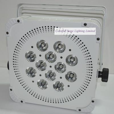 China 12X10W 4 en 1 par con pilas y inalámbrico del LED puede en venta