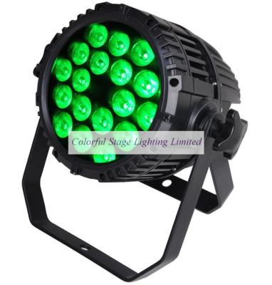 China El par de la prenda impermeable LED del patio IP65 de China 18x10W RGBW 4in1 del envío gratis puede en venta