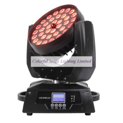 China 36x15W RGBAW 5 en 1 enfoque principal móvil del lavado del LED en venta