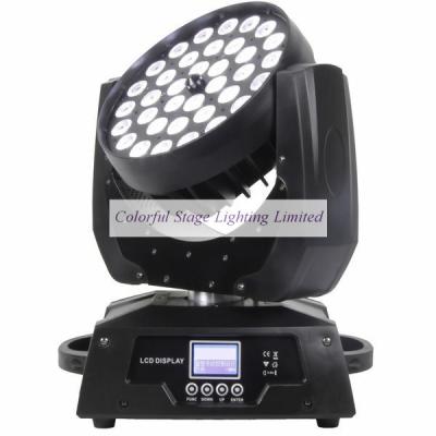 China 36x15W RGBAW 5 en 1 lavado principal móvil del ENFOQUE LED en venta