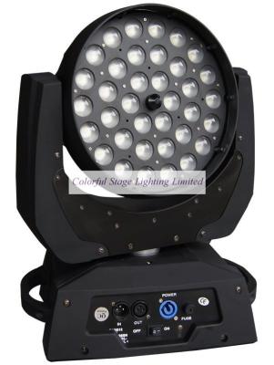 China enfoque principal móvil del lavado del color LED del patio de 36x10W RGBW en venta