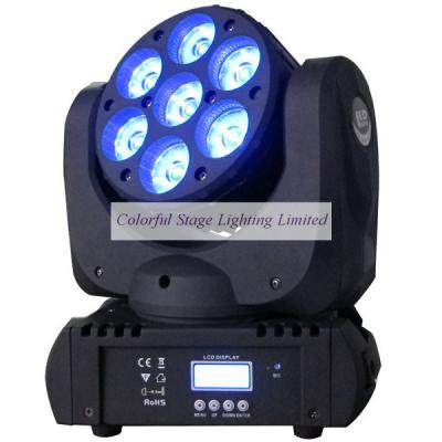 China Haz principal móvil con mejores ventas de 7x12W OSRAM RGBW 4in1 LED en venta